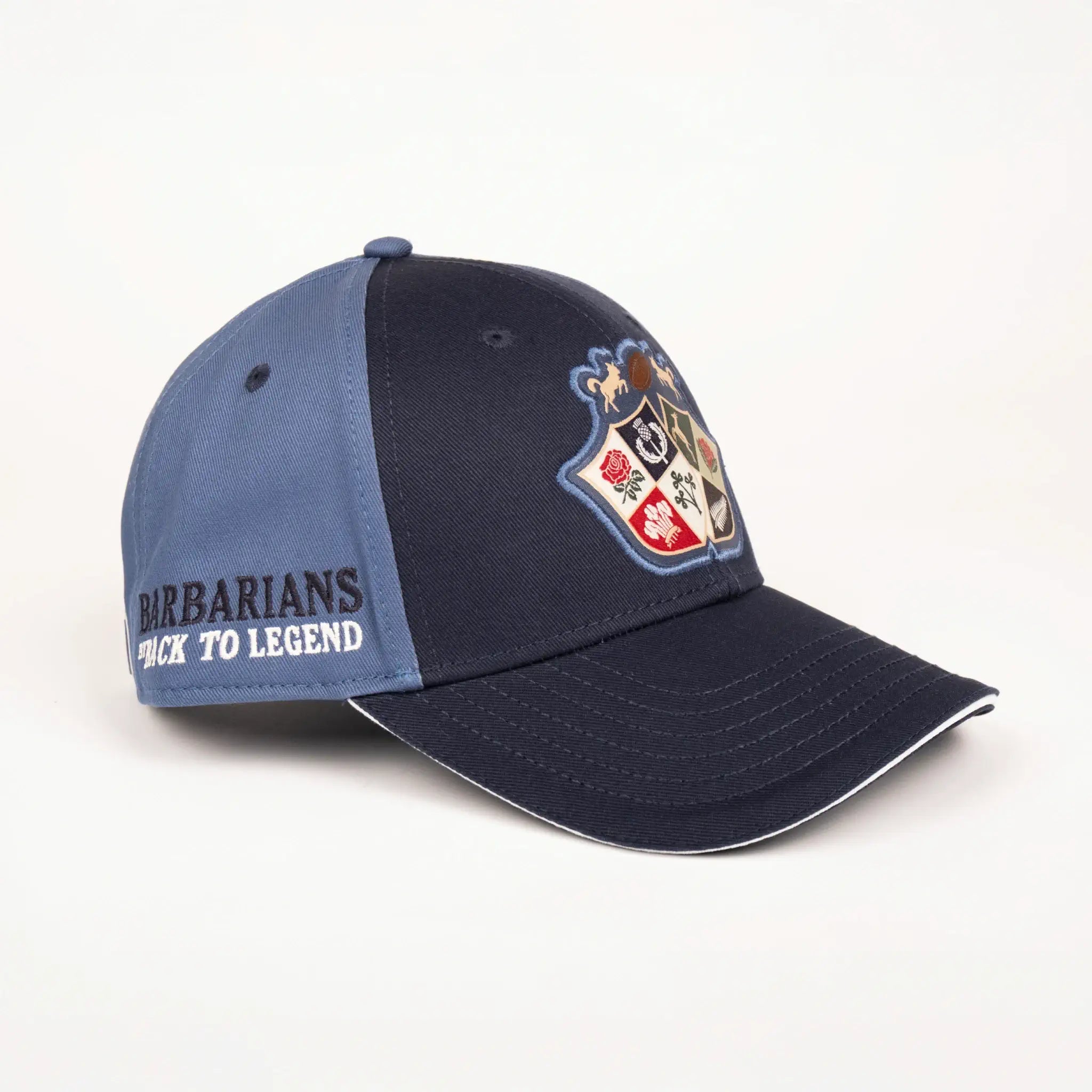 Casquette Barbarians bicolore bleue - BACK TO LEGEND – Blacks Legend